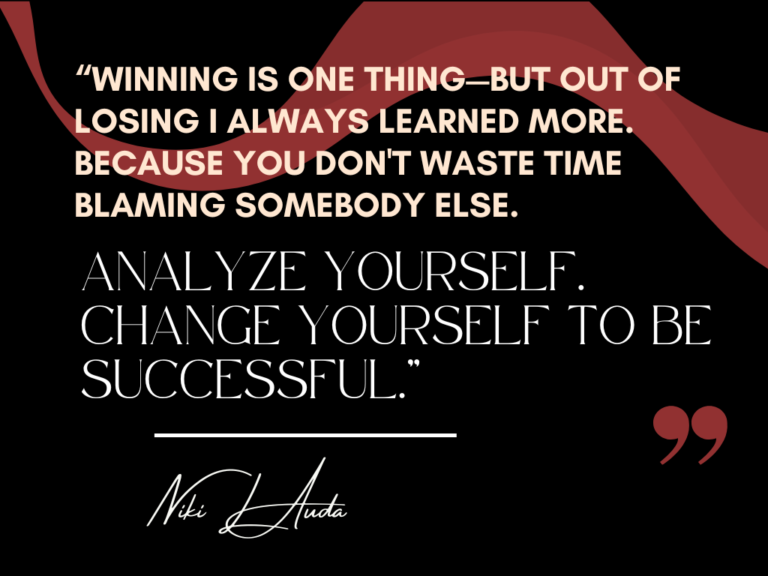 Powerful Life Lessons From Niki Lauda's Quotes